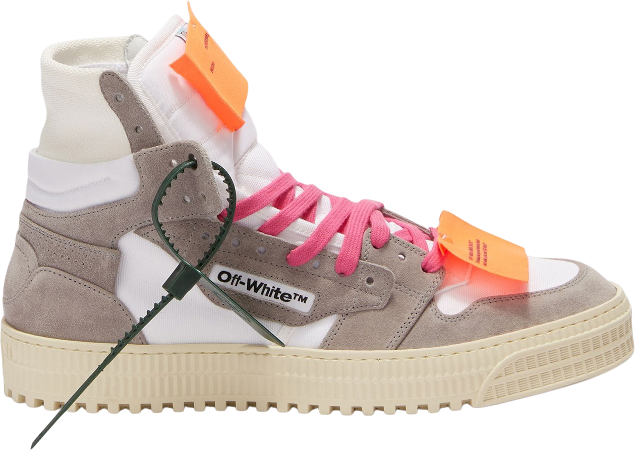 OFF WHITE Off Court 3 0 High White Grey Pink FW22 OMIA065F22LEA0020105 OFF WHITE Off Court 3 0 High White Grey Pink FW22 OMIA065F22LEA0020105
